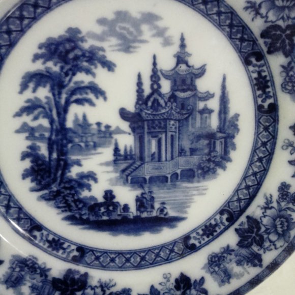 BURSLEM MADRAS | Dining | Antique Royal Doulton Burslem Flow Pattern ...